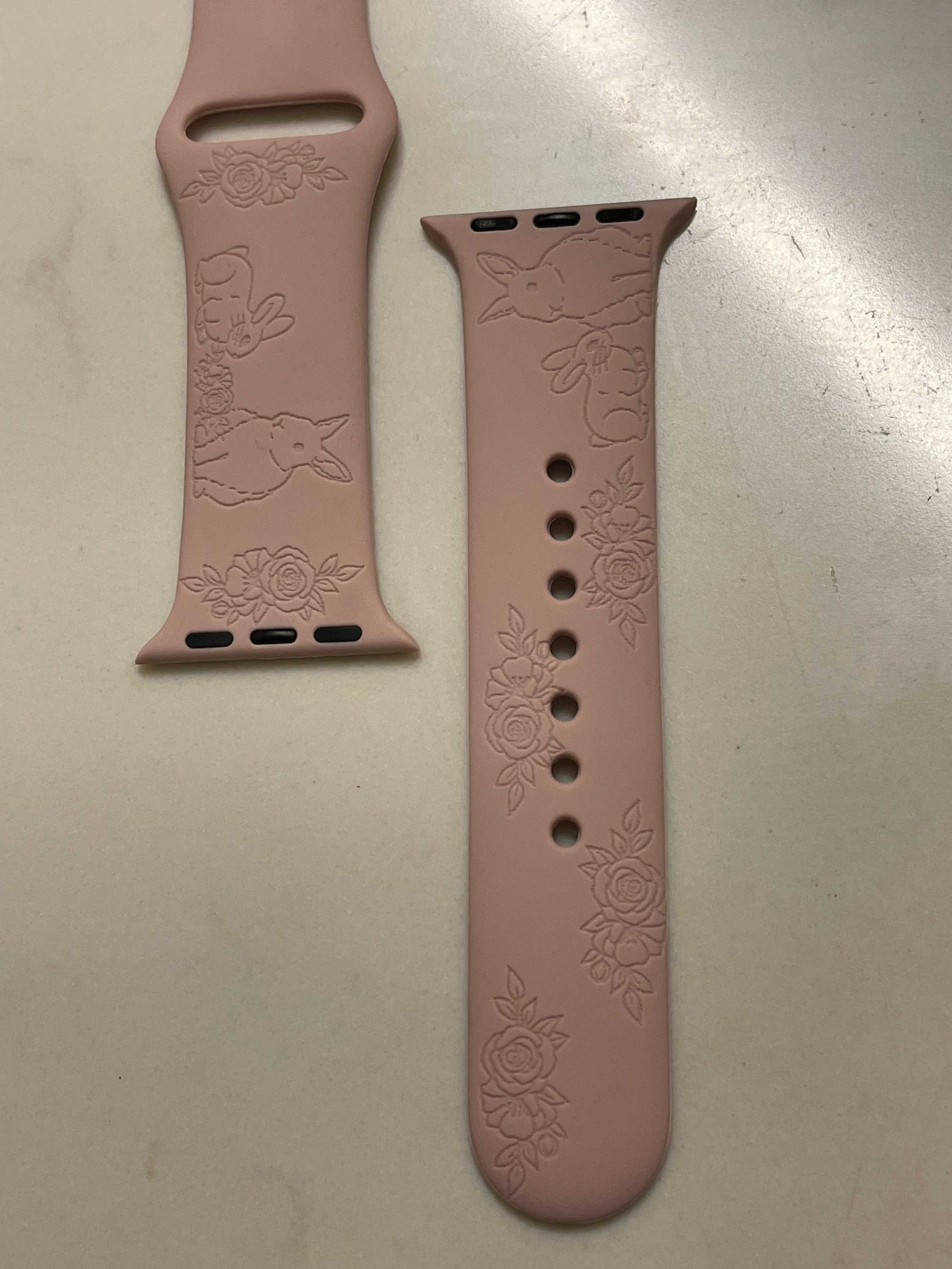 Digital Laser Cut File Rabbit Watch Band Design With Jig - Etsy