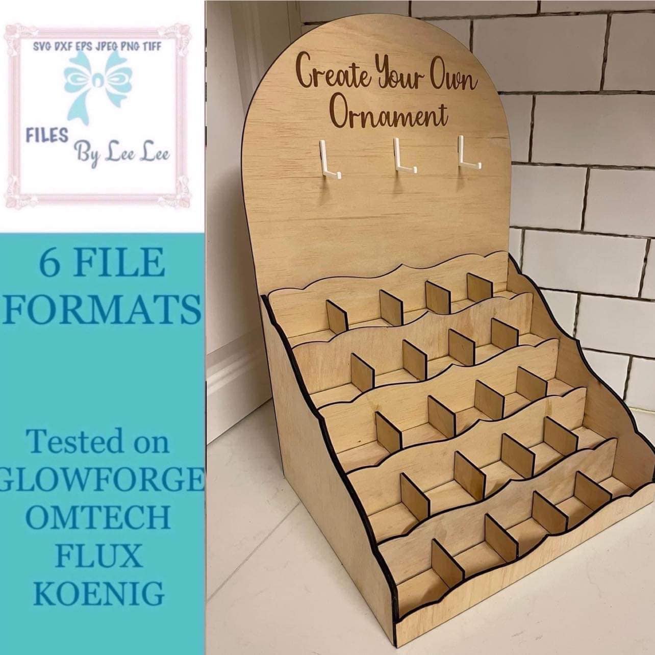 Digital Laser Cut File Display Stand File Market Display - Etsy Canada