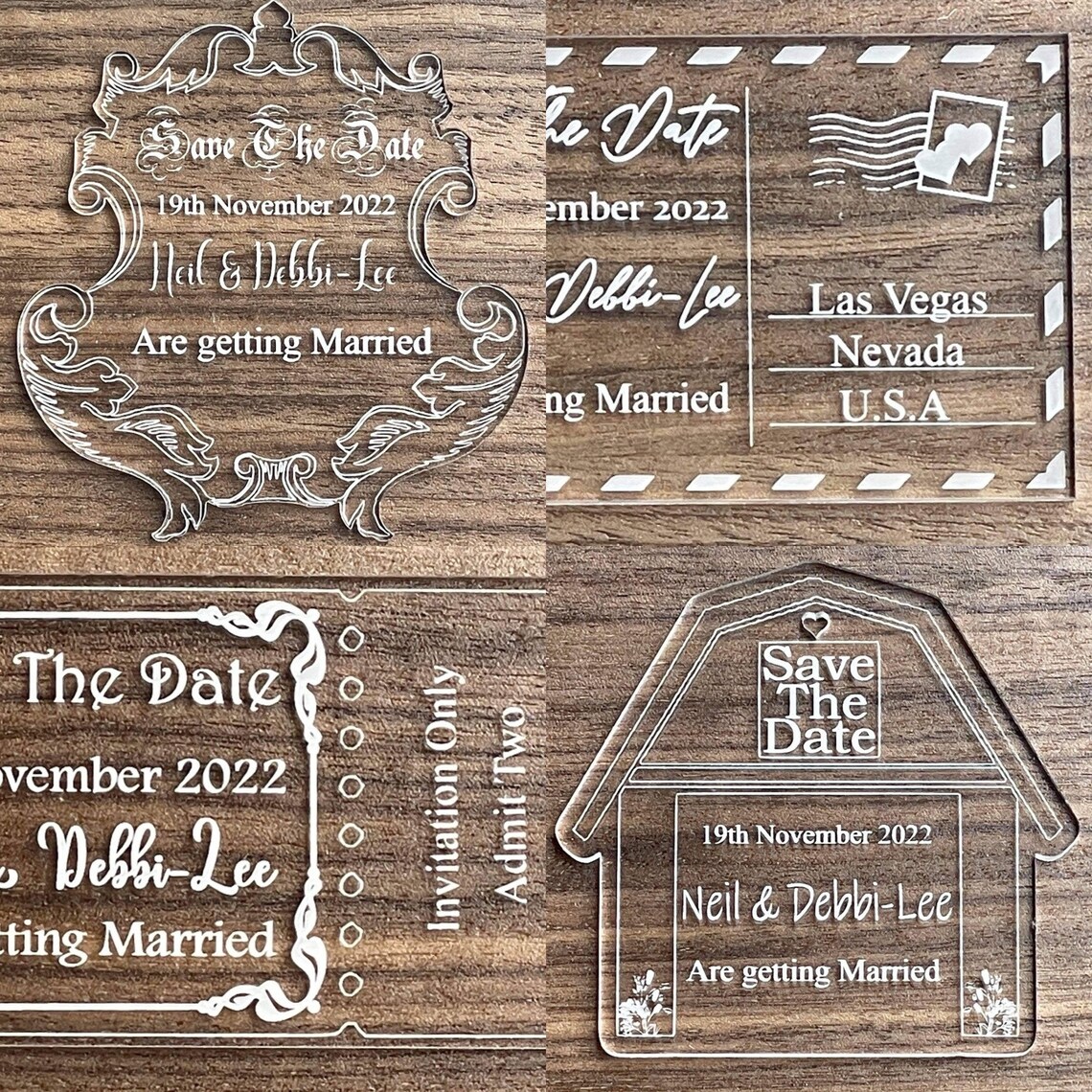 Save the Date SVG Digital File Laser Cut File Wedding Save - Etsy