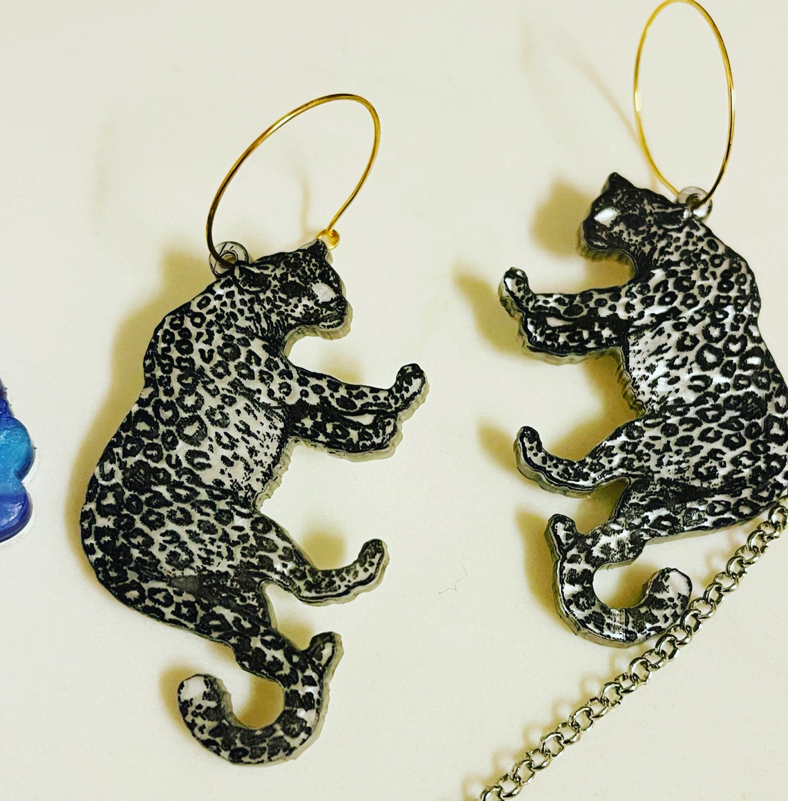 Digital Laser Cut File Leopard Celestial Jewelry Laser File - Etsy