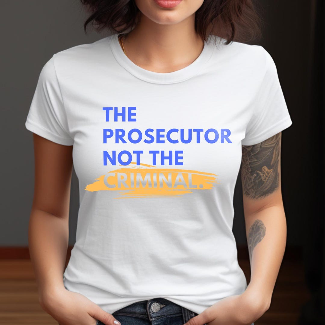 Kamala Harris & Tim Walz 2024 the Prosecutor Not the Criminal Shirts ...