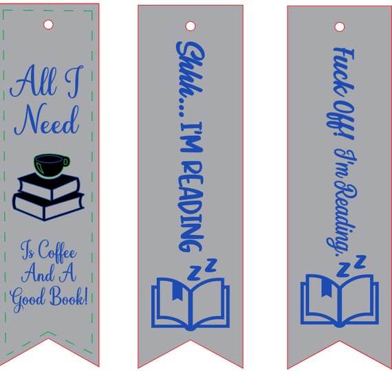 Bookmarks for Laser Cutting | Etsy