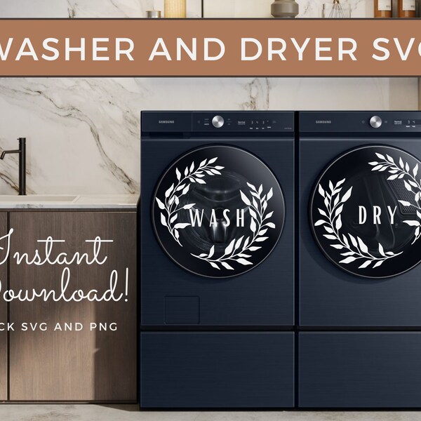 Washer Decal - Etsy