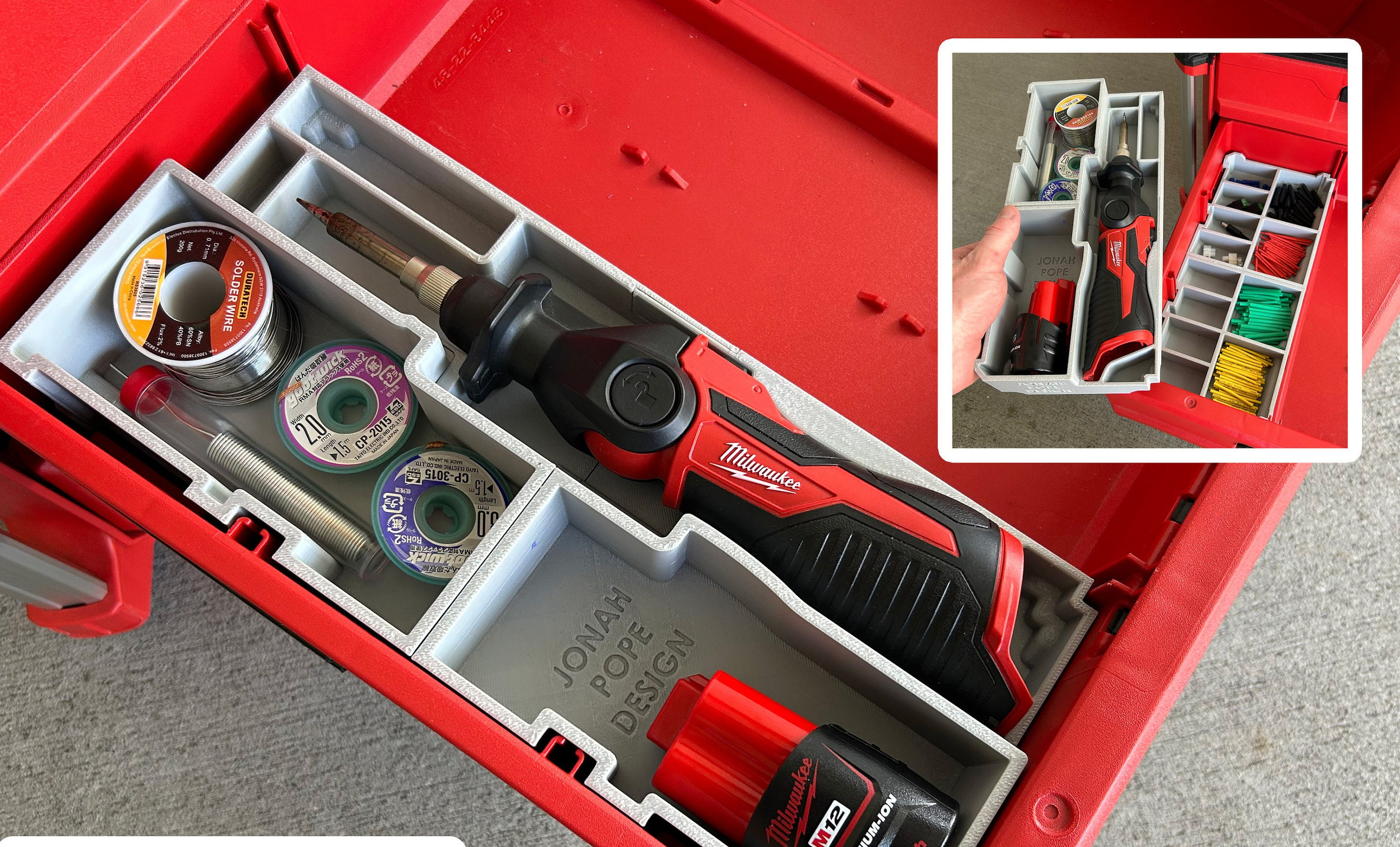 Milwaukee Packout DRAWER M12 Soldering Iron - Etsy