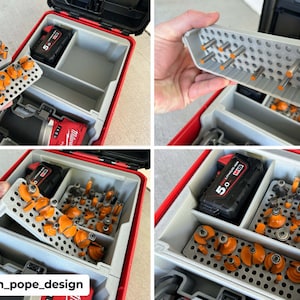 Milwaukee Packout Tool Box (ammo Can) - M18 Router Insert (part 1 & 2 ...