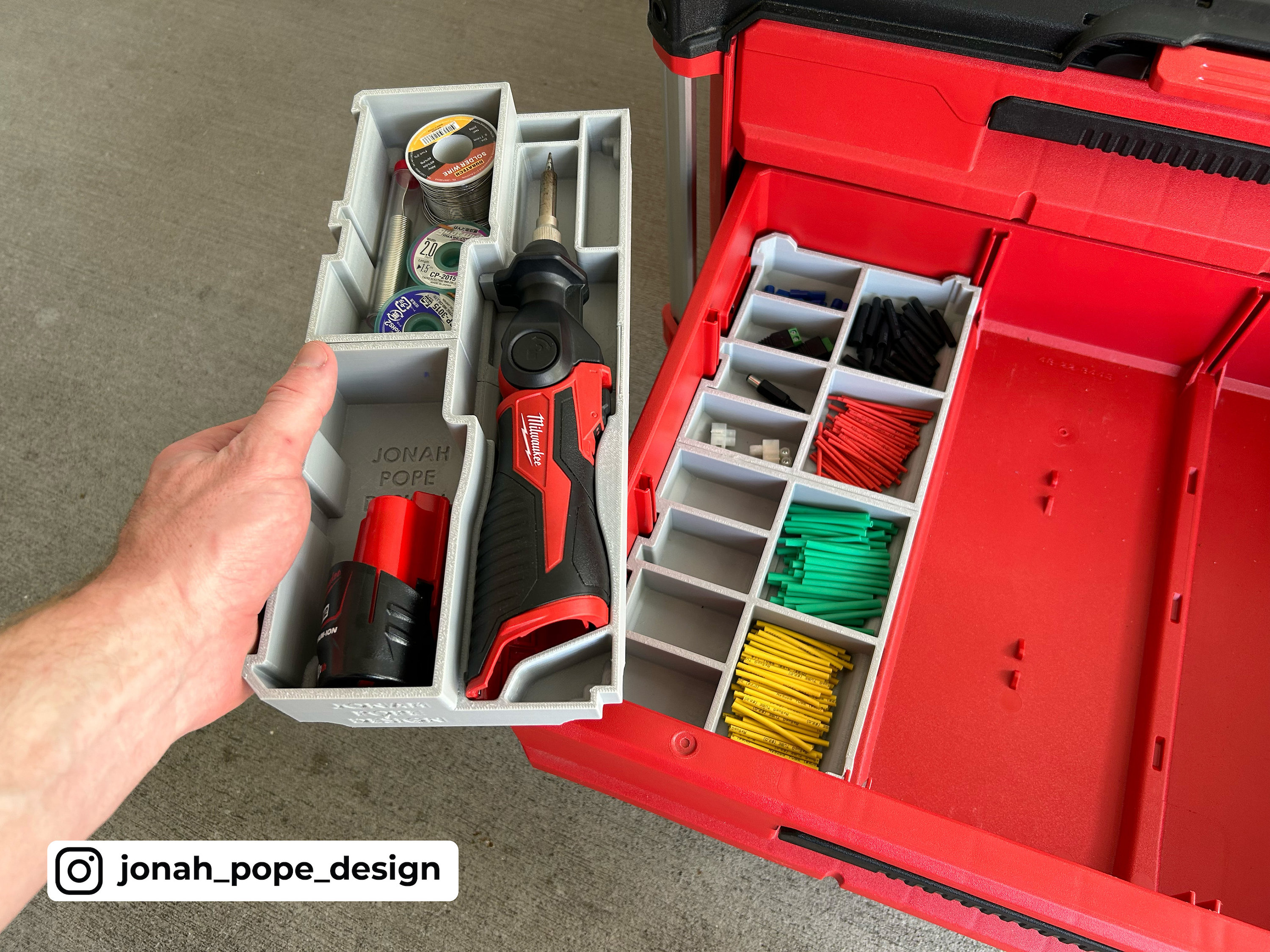 Milwaukee Packout DRAWER M12 Soldering Iron - Etsy