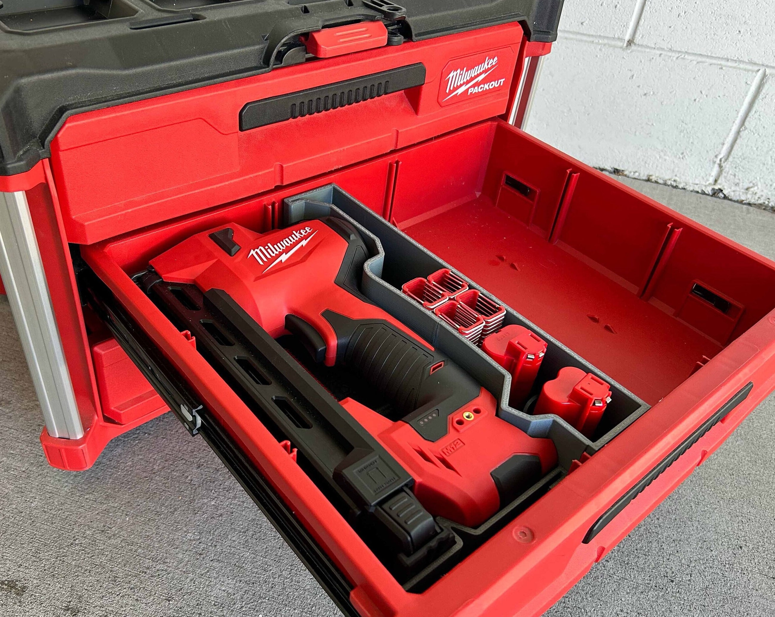 Milwaukee PACKOUT Drawer Insert for M12 Cable Stapler. - Etsy