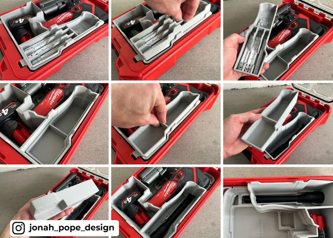 Milwaukee Packout M12 Jigsaw FUEL Insert - Etsy