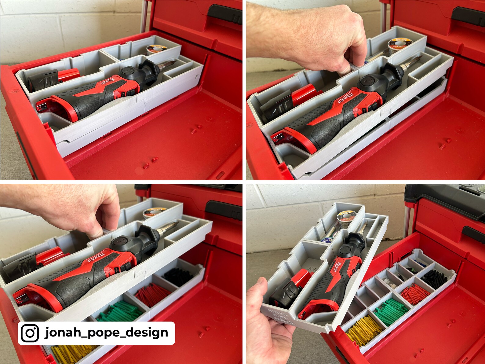 Milwaukee Packout DRAWER - M12 Soldering Iron - Etsy