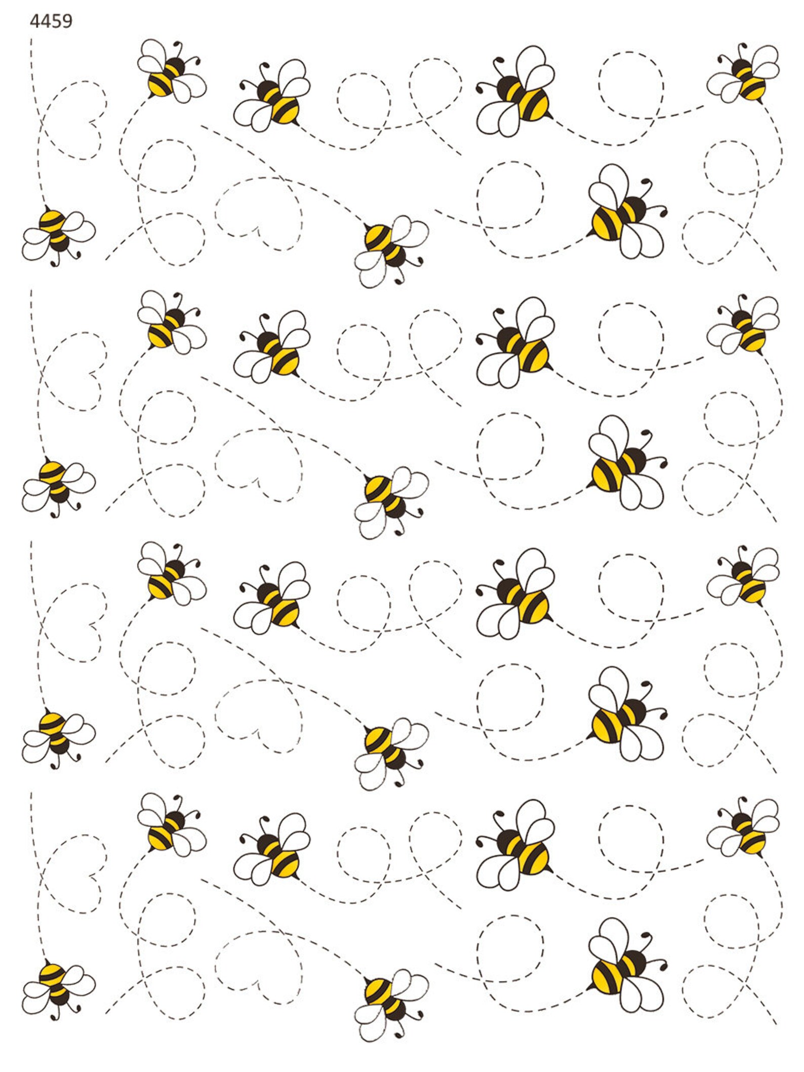 Swarming Bees - Ceramic Decal - Overglaze Decal - Fusible Decal - Food ...