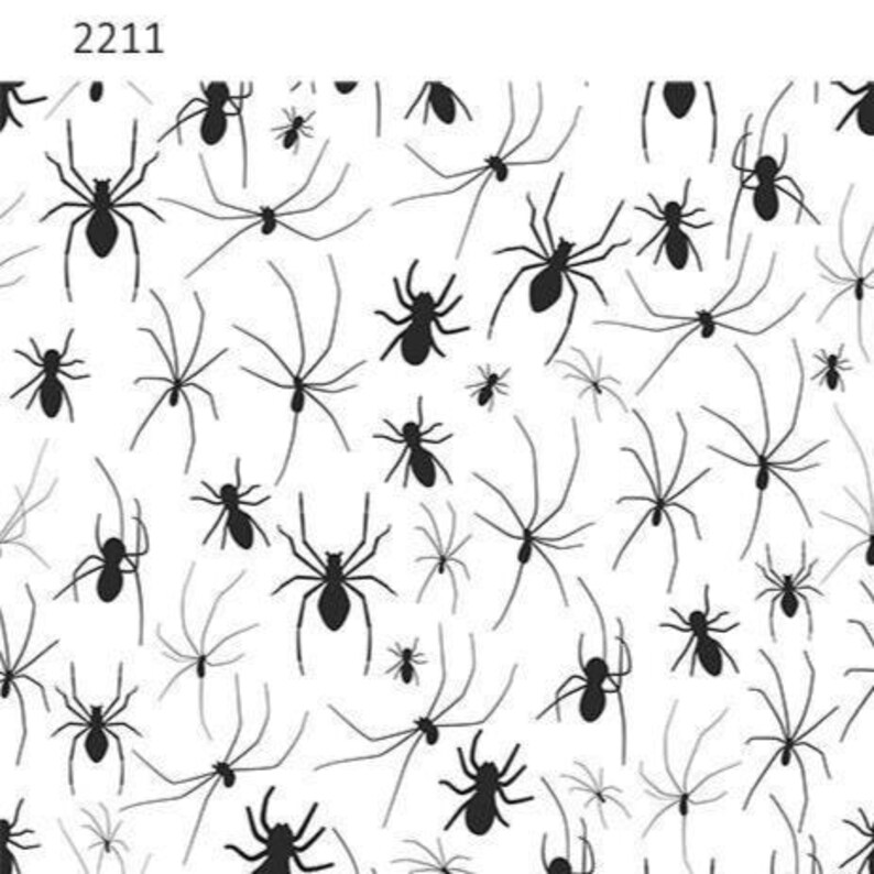 Seamless Spiders Pattern - Overglaze Ceramic + Enamel Decals - Food ...