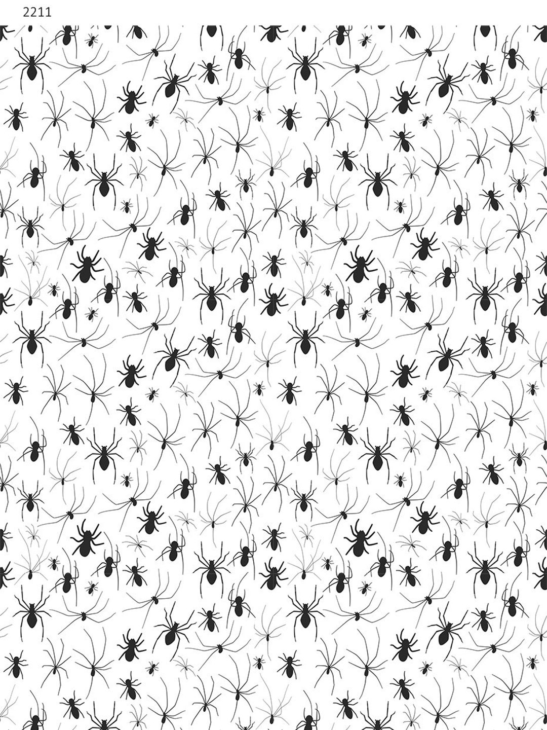 Seamless Spiders Pattern - Ceramic Decal - Overglaze Decal - Fusible ...