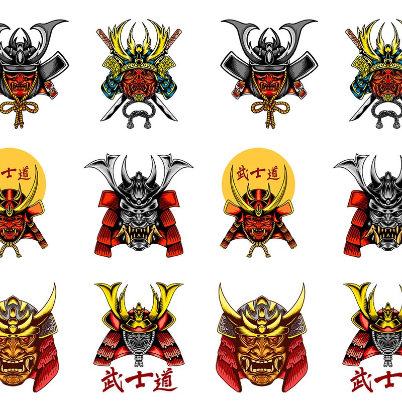 Samurai Armor Template - Etsy