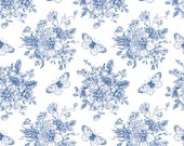 Seamless Bouquet of Blue Flower Pattern Ceramic Decal - Etsy