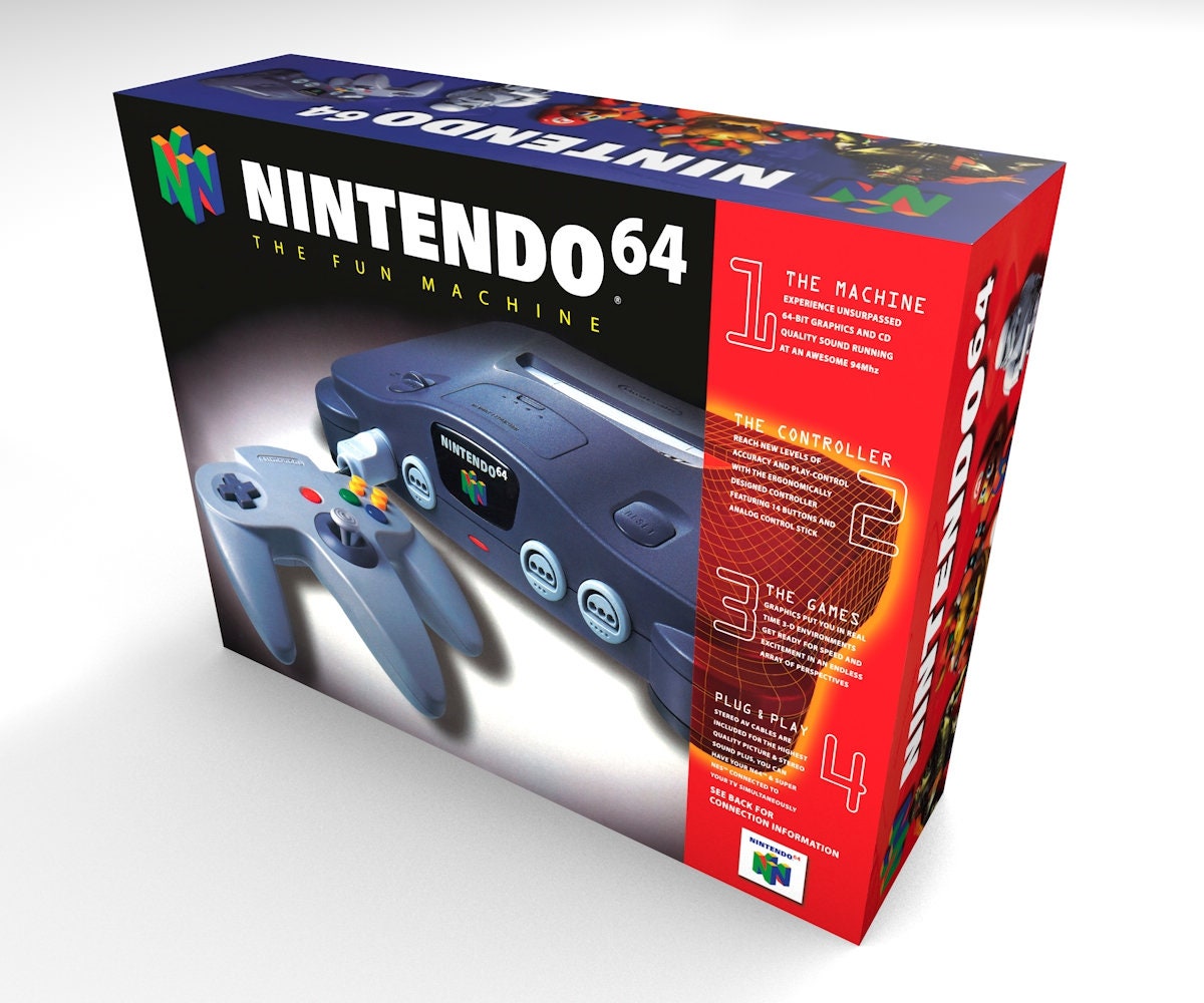 Nintendo 64 Console Tv