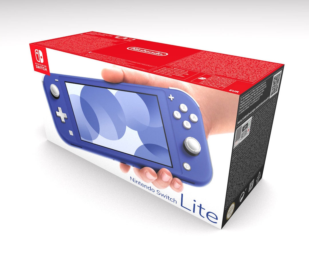 Nintendo Switch Lite Blue Empty Box Empty Box Empty Box Empty Box - Etsy