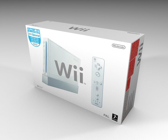 Caja Vacía Empty Box Empty Box Leere Box Nintendo Wii - Etsy