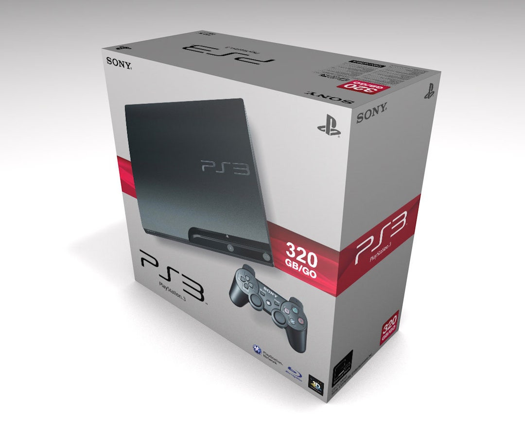 Playstation 3 Slim 320gb optional Inner Cartons Empty Box Empty Box ...