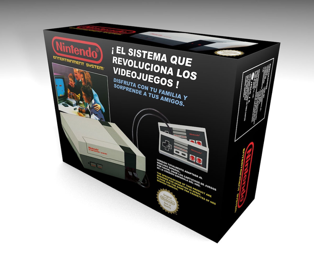 Empty Box Empty Box Boîte Vide Leere Box Nintendo NES optional Inner ...