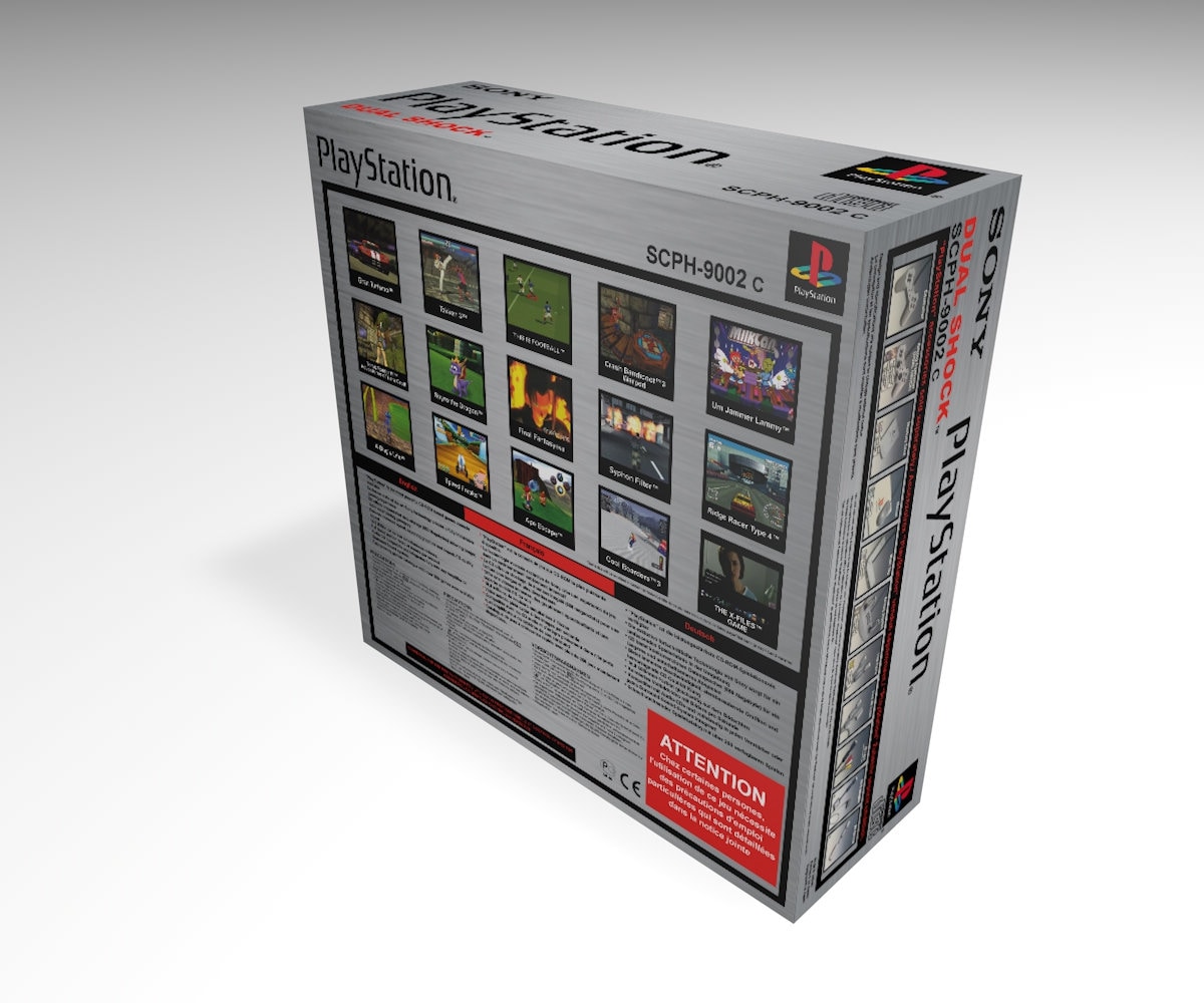 Caja Vacía Empty Box Empty Box Leere Box Playstation 1 9002c - Etsy