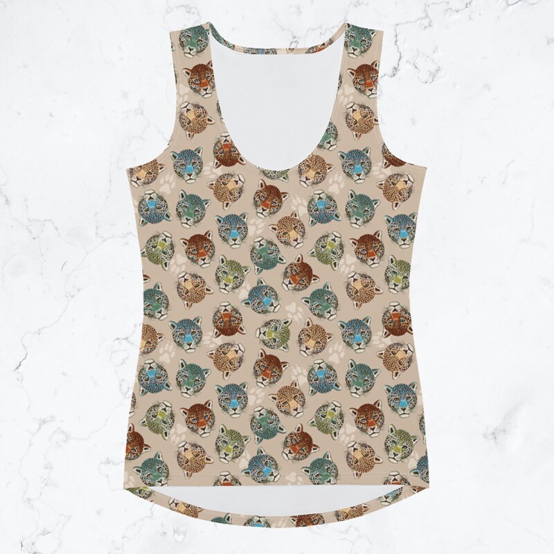 Animal Print Tank - Etsy