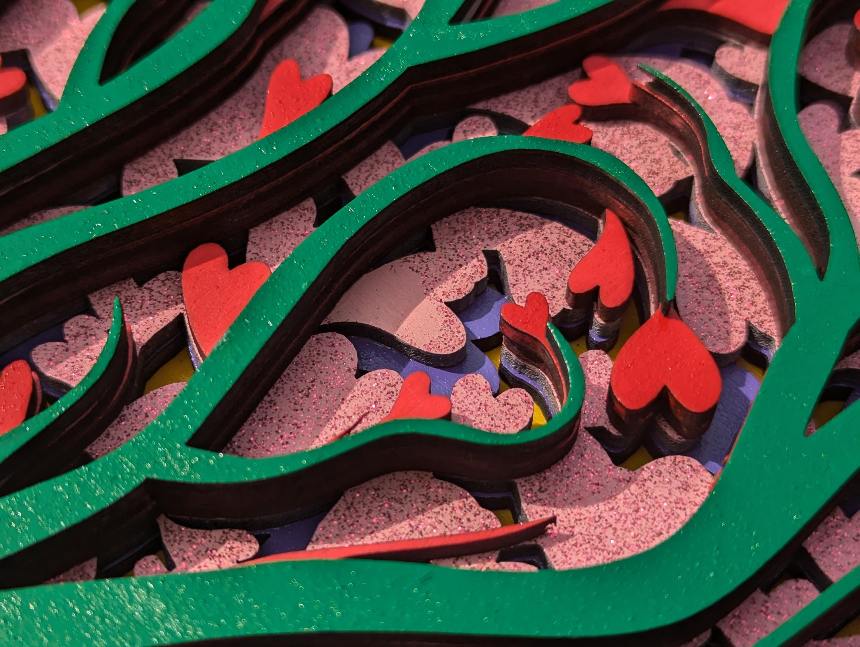 Heart Love Tree - Etsy