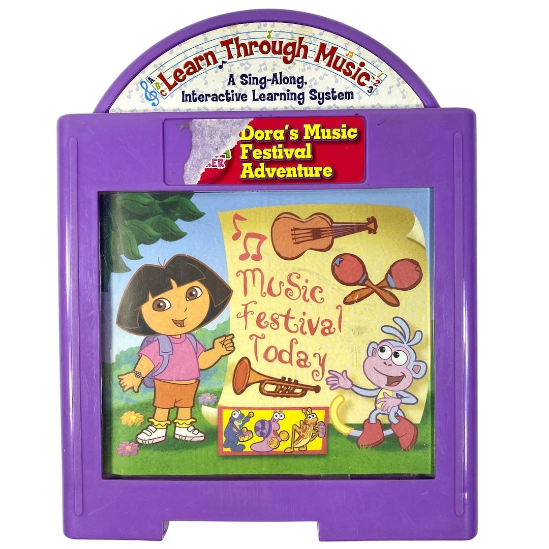 Dora's Music Festival Adventure Fisher Price Learn Through Music Game ...