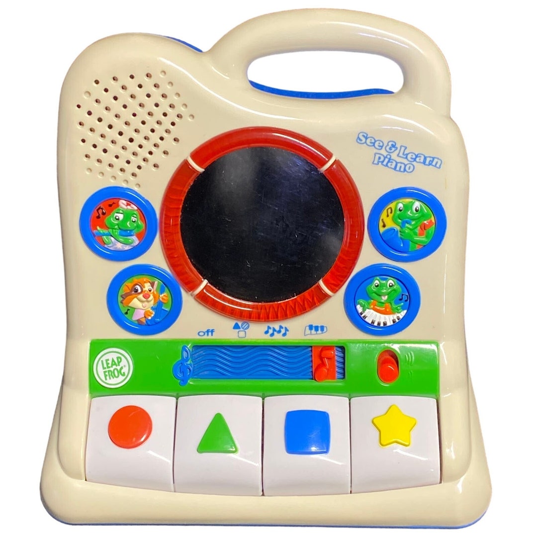 Leapfrog See and Learn Piano Toddler Keyboard Musical Toy Lights ...