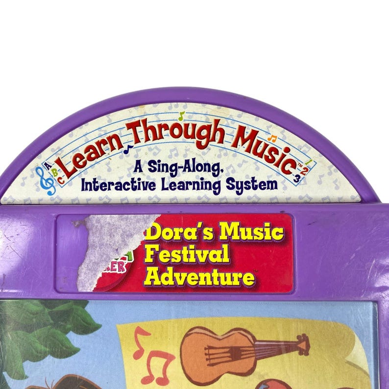 Dora's Music Festival Adventure Fisher Price Learn Through Music Game ...