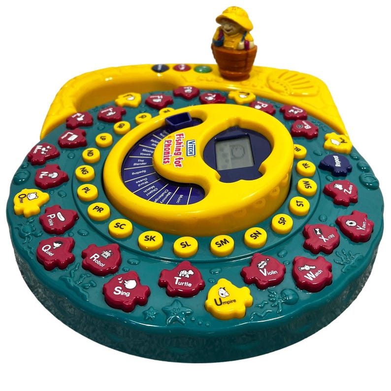 Vtech Fishing for Phonics Educational Learning Toy Preschool Reading ...