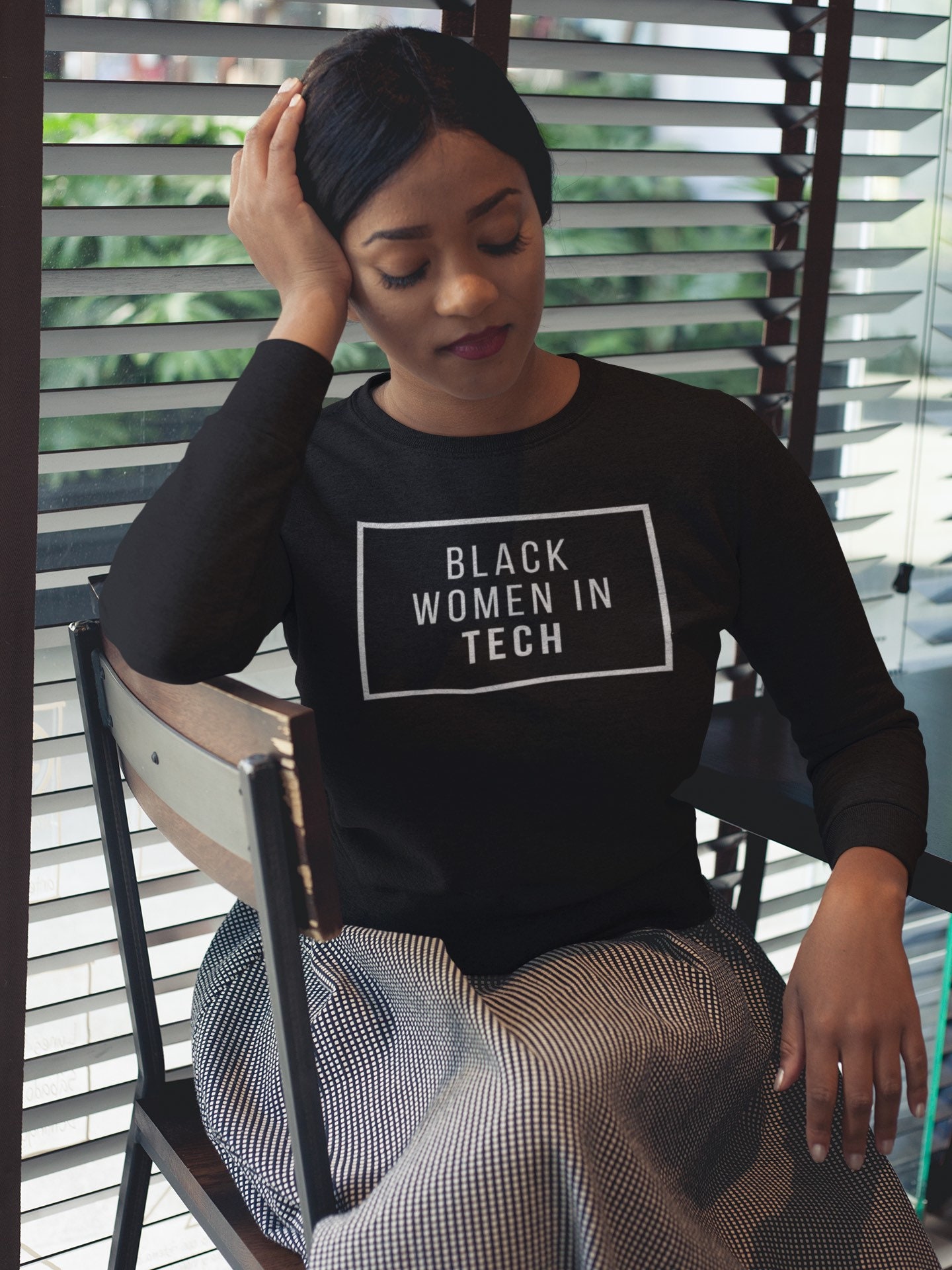 Black Women in Tech Sweatshirt | Black Engineer | Women in Tech Gift ...