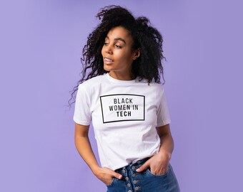 Black Women in Tech Sweatshirt Black Engineer Women in Tech Gift Black ...