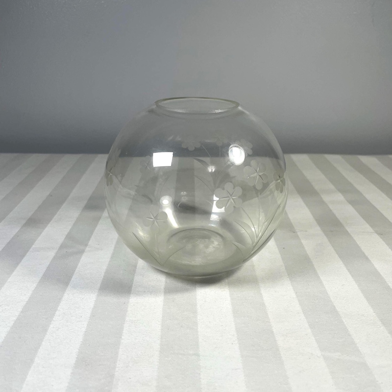 Glass Sphere Vase - Etsy