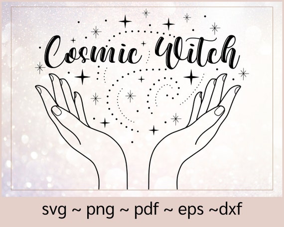 Witchy SVG Celestial SVG Files for Cricut Witchy Decor | Etsy