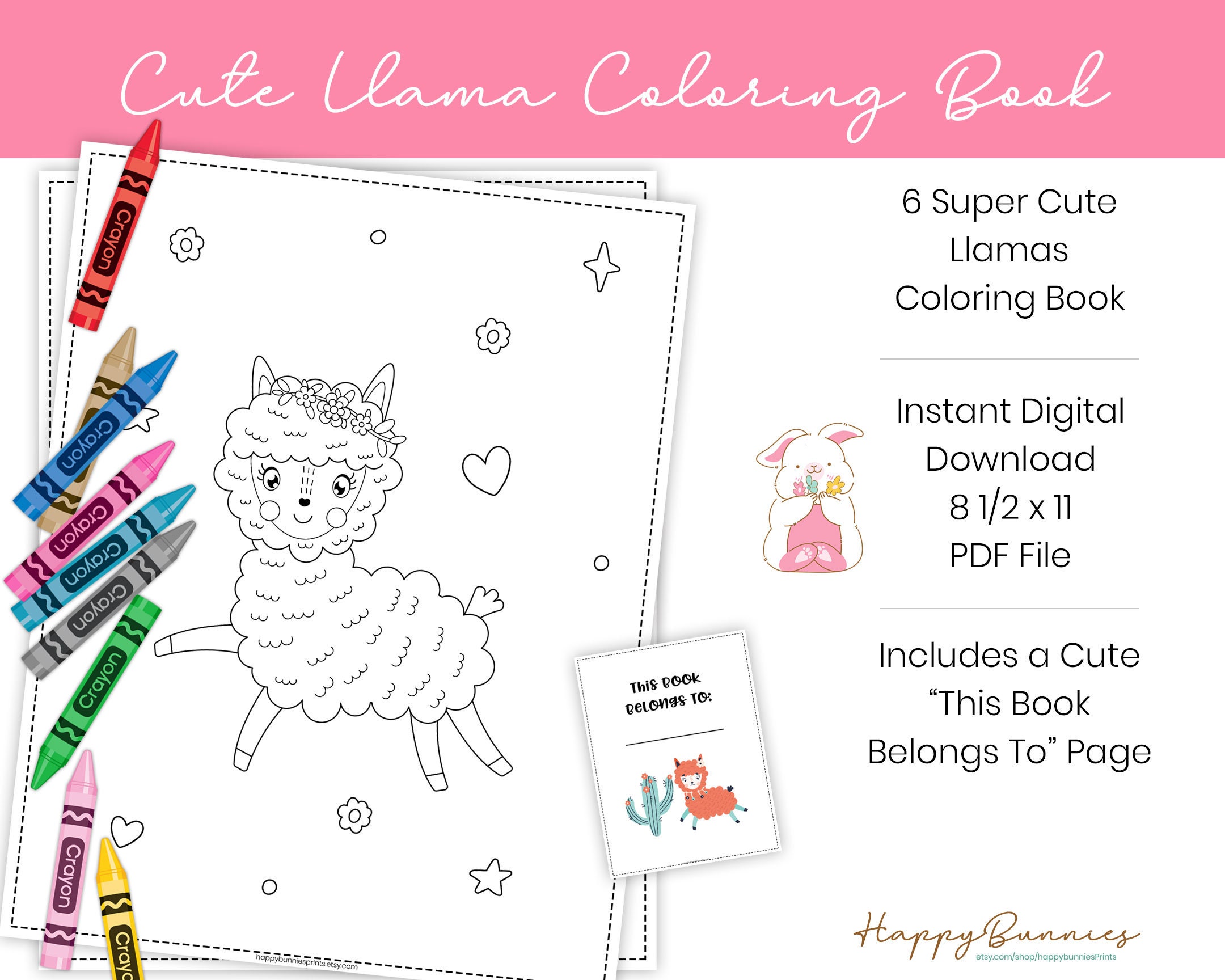 Llamas Coloring Pages [2025]