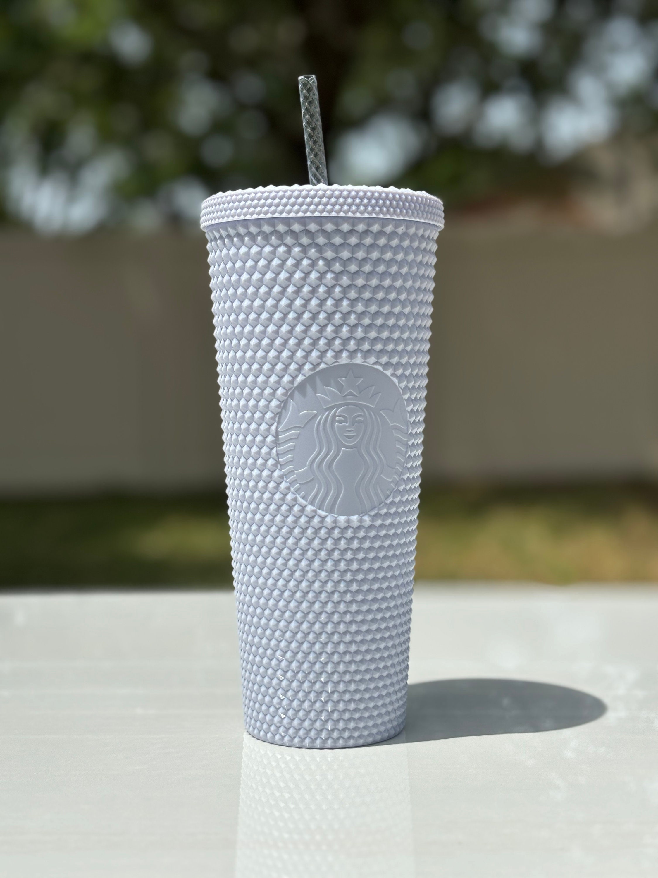Starbucks White Studded Cup - Etsy