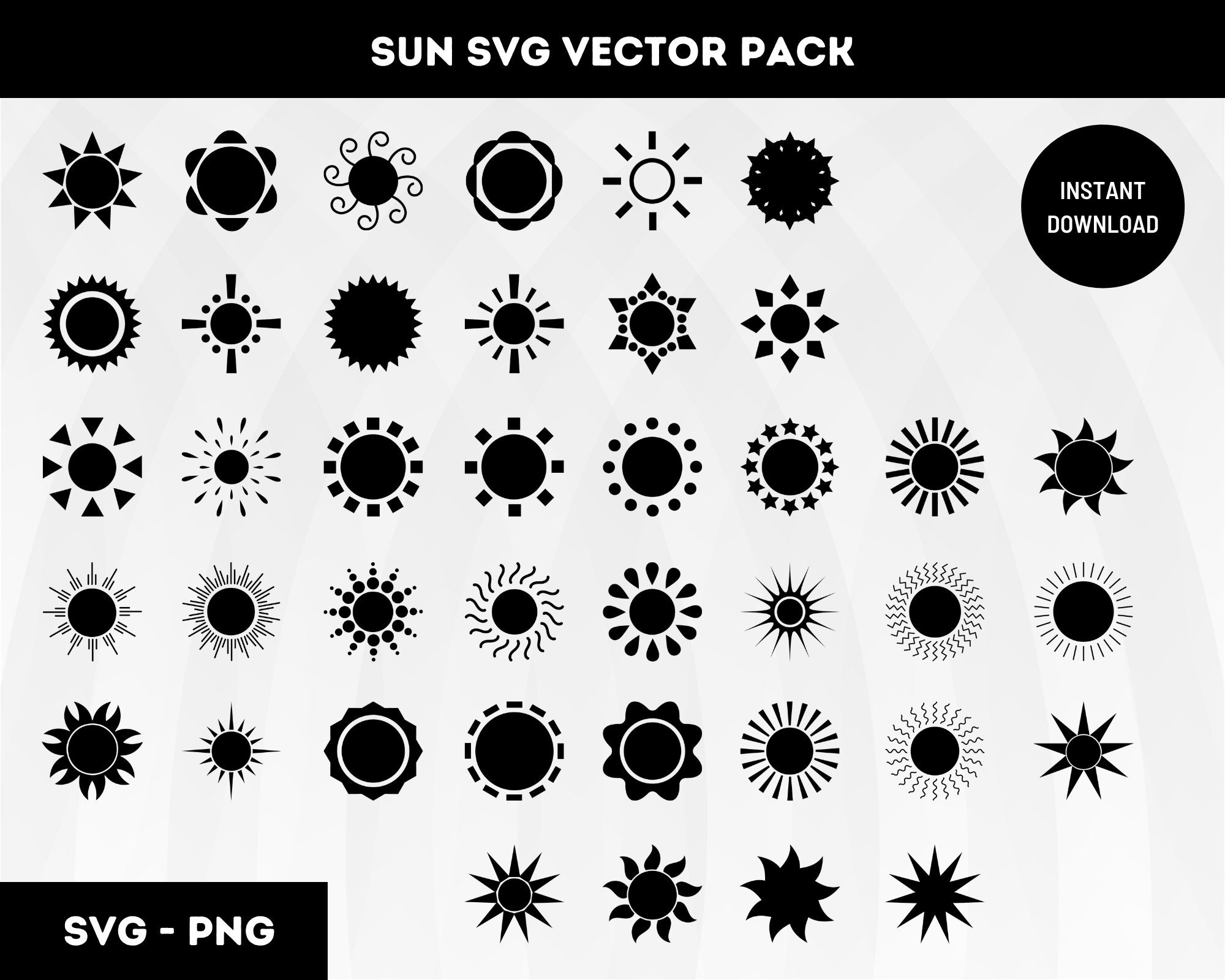 Sunburst download Sun SVG Sunshine SVG Cut File Sun clipart png svg Sun ...