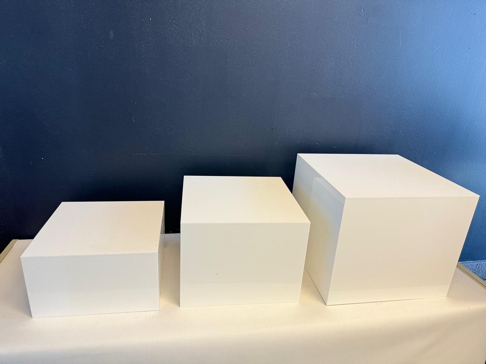 White Acrylic Risers - Etsy