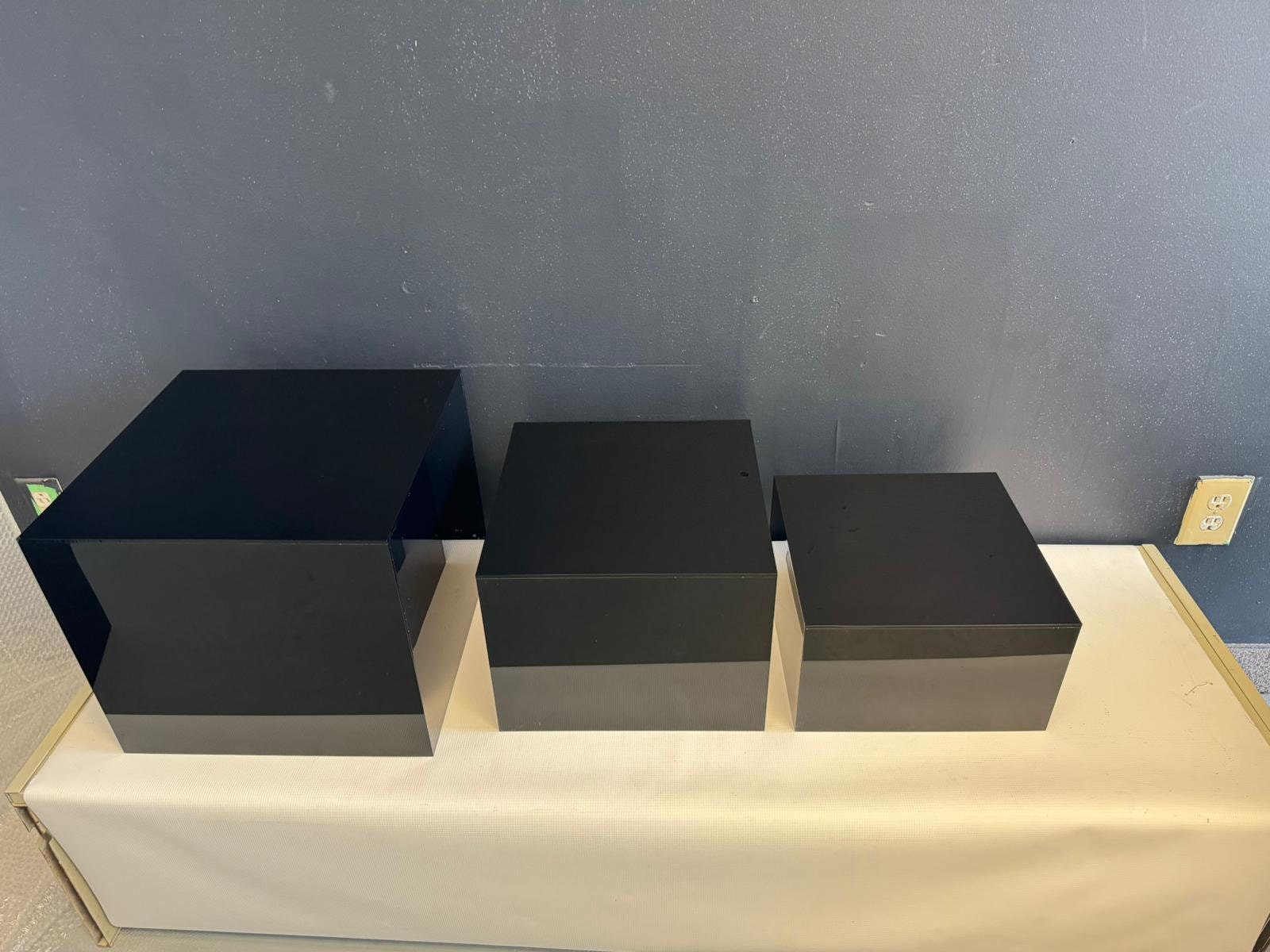 Black Acrylic Risers - Etsy