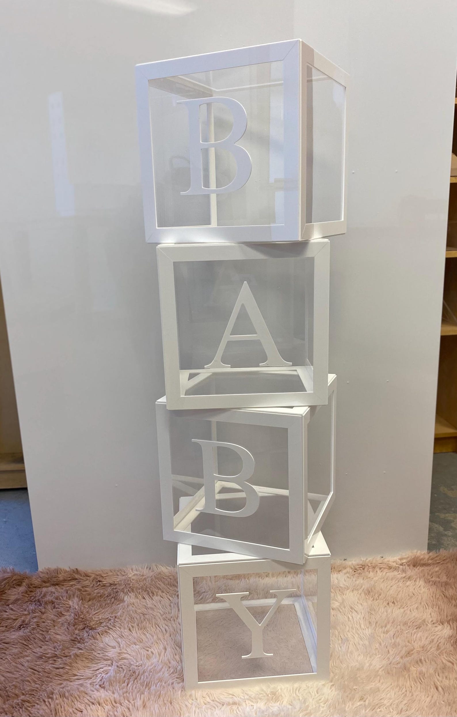 Acrylic BABY Balloon Box - Etsy