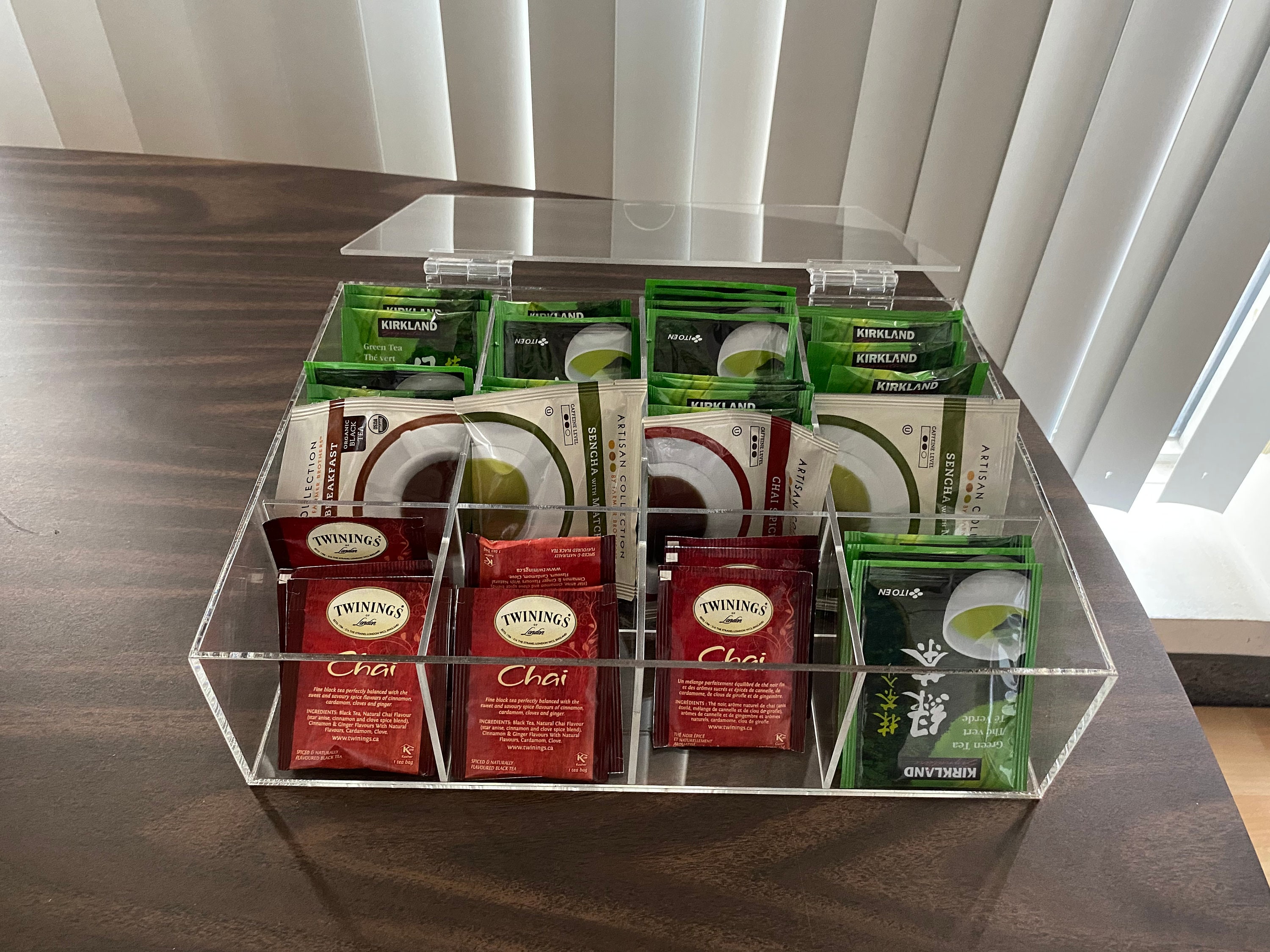 Acrylic Tea Organizer , Tea Box - Etsy