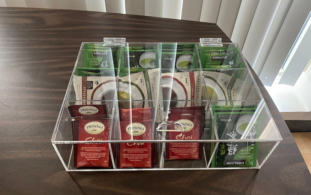 Acrylic Tea Organizer , Tea Box - Etsy