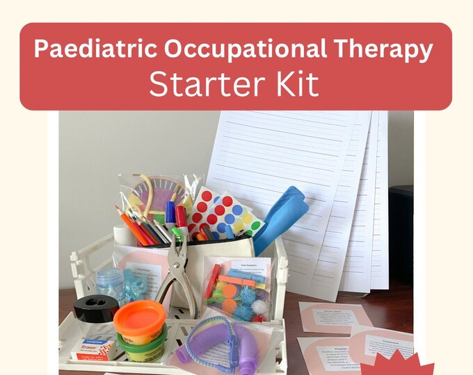 Paediatric Occupational Therapy Starter Pack Kit - New Graduate ...