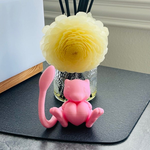 Mew With Heart - Etsy