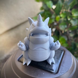 Gen 1 Pokemon: Chibi Rhydon by Scrazyone 3D Printed Ready to Paint ...