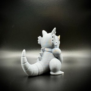 Gen 1: Chibi Rhydon (3D Printed - Ready to Paint, Multi-colors ...