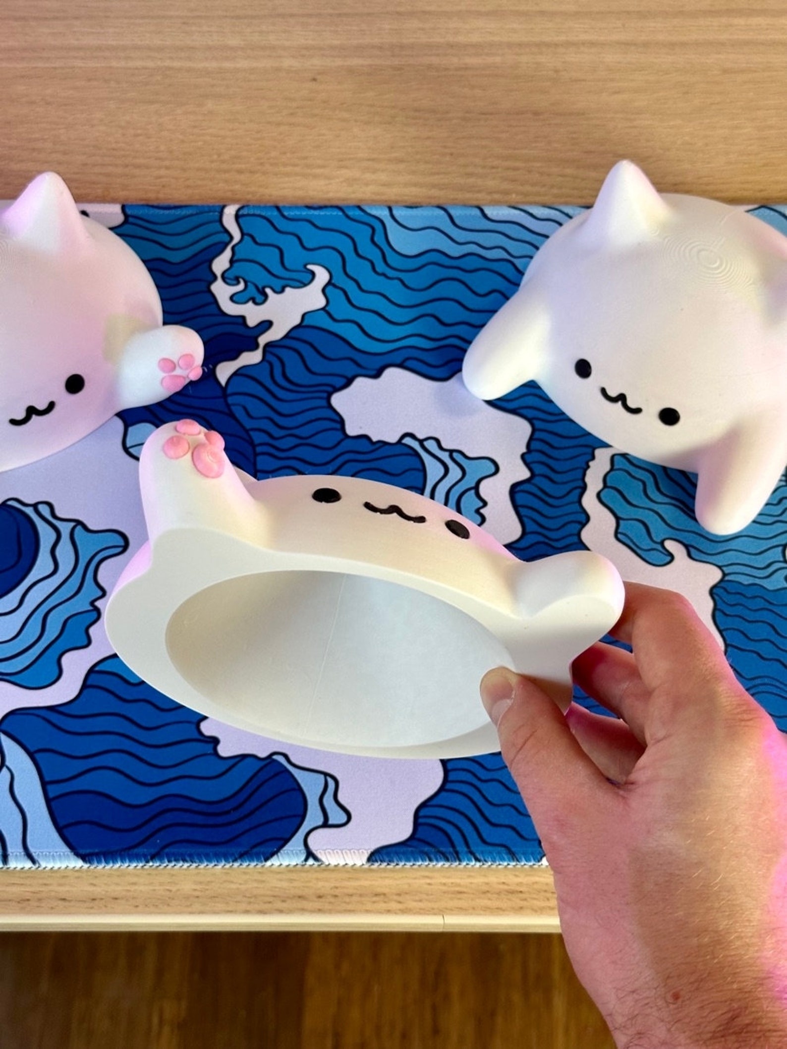 Adorably Kawaii Bango Cat Desk Toy and Decor - Etsy