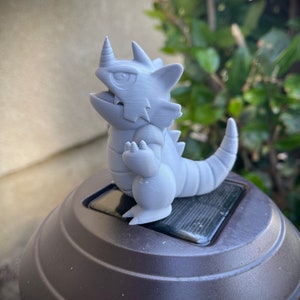 Gen 1 Pokemon: Chibi Rhydon by Scrazyone 3D Printed Ready to Paint ...