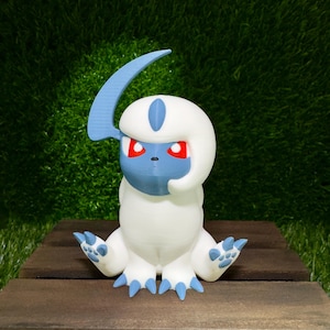 Gen 3: Absol (full Colored 3D Print & Ready to Paint Options) - Etsy