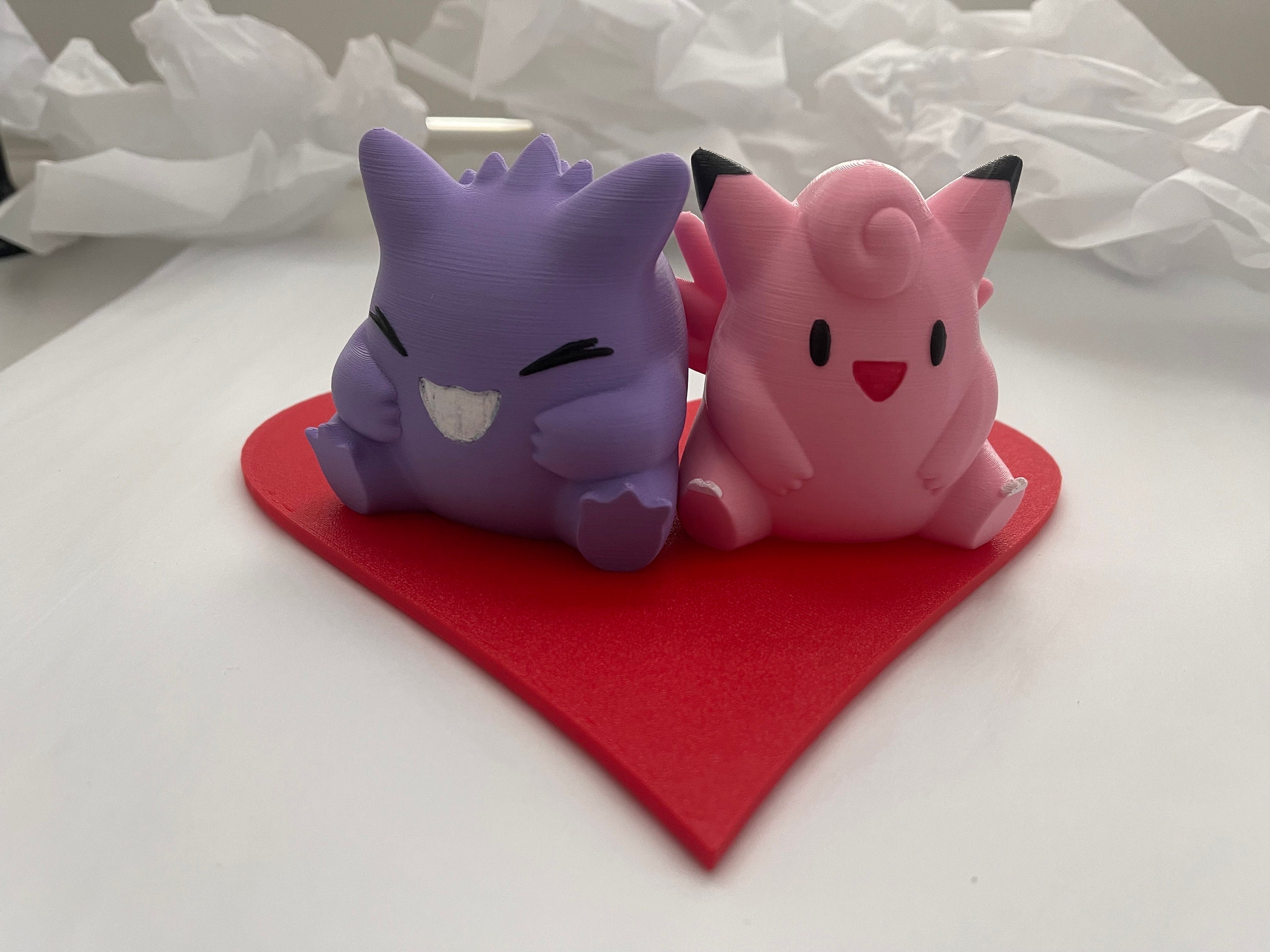 Gengar And Clefable Love